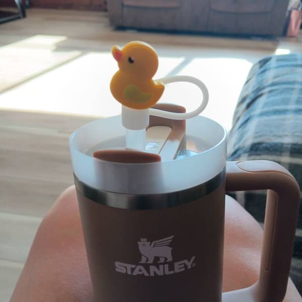 Rubber Duck Straw Topper - Etsy