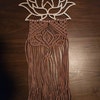 PDF Pattern Lotus Flower Macrame Wall Hanging, Macrame for BEGINNER, Step by Step Macrame ...
