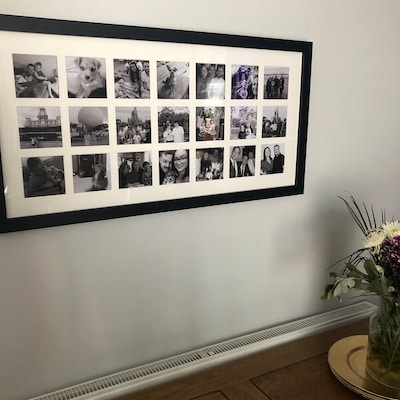 Large Multi Photo Picture Frame Holds 21 4x4 - Etsy UK