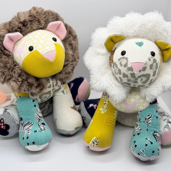 Personalized Keepsake Memory Soft Lion Toy,custom Teddy Bear ,keepsake ...