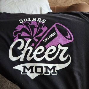 Glitter Cheer Shirt,cheer Squad Shirts, Cheer Team Shirts,cheerleader ...