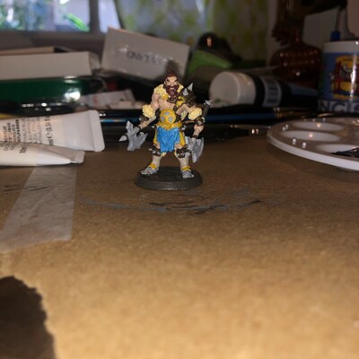 Bugbear Fighter Warrior Barbarian Axe & Shield Scales - Etsy