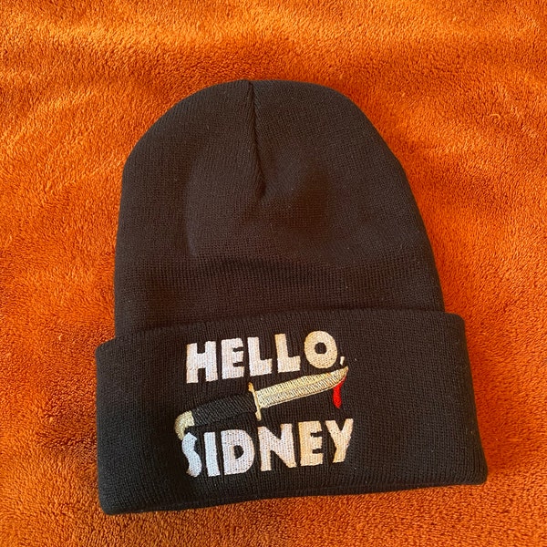 HELLO, SIDNEY Ghostface / Scream Horror Movie - Etsy