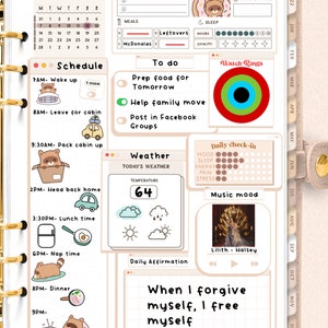 Everyday Life Icon Goodnotes Stickers Notability Digital - Etsy