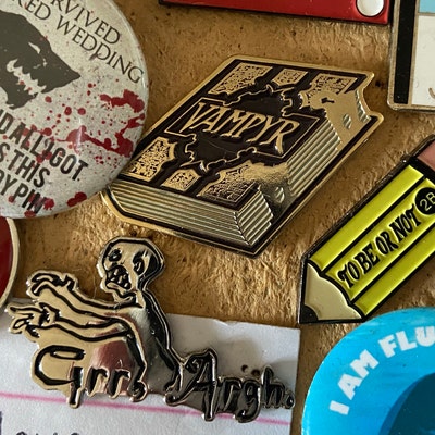 Grr Argh Soft Enamel Lapel Pin, Inspired by Buffy the Vampire Slayer ...