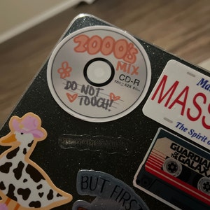2000s CD Mix Sticker, Sticker for Millennials - Etsy