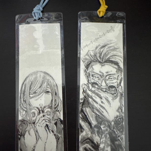 Custom Anime Manga Bookmarks- Anime Bookmarks/hand Painted & Hand Made ...