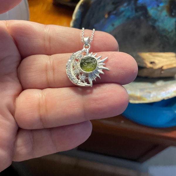 Libyan Desert Glass Pendant-handmade Pendant-rough Libyan Pendant ...