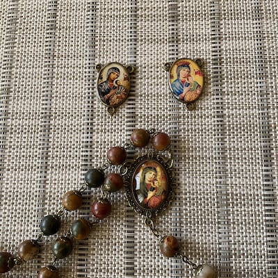 Saint Maximilian Kolbe Acrylic Button Pin Catholic Patron Saint Large ...