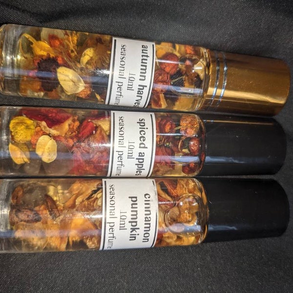 Autumn Scented Perfume Roller Ball Fragrance - 10 Ml. Halloween & Fall ...