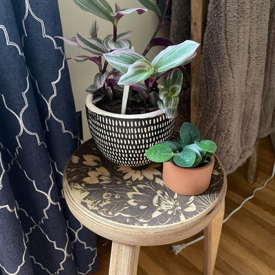 Plant Stand Small, Plant Stool, Plant Shelf, Side Table, Indoor Plant ...