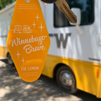 Bulk Personalized Motel Keychain // Bridesmaids Bachelorette Keychains ...