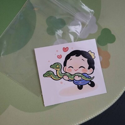 Crying Bojji Cartoon Manga Ranking of Kings Printed Bubble-free Sticker ...