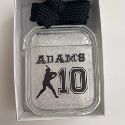 Protective Customized Sports AirPod Case Baseball Name and Number ...