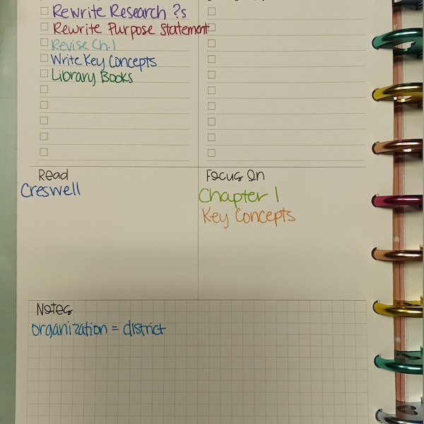 EDITABLE Happy Planner Dashboard Layout, CLASSIC Happy Planner ...