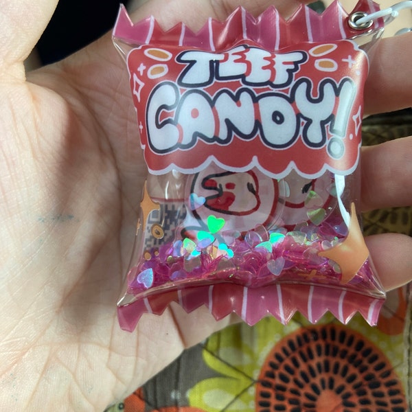 Puffy Teef Candy Keychain! - Etsy