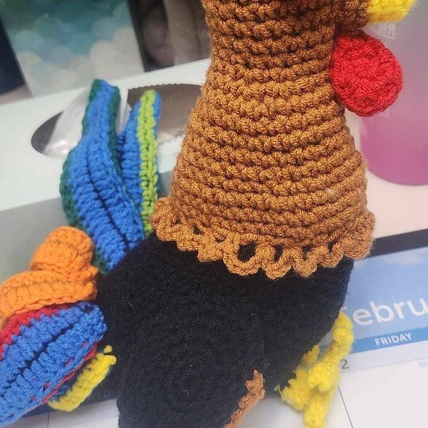 Cockerel/rooster Crochet PATTERN USA Terms-english Language, Digital ...