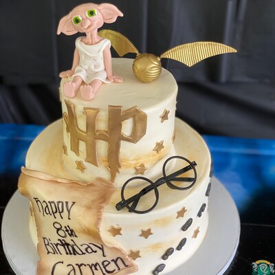 Harry Potter Dobby Inspired Fondant Cake Topper - Etsy