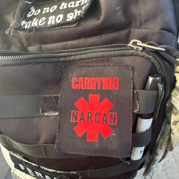 Carrying Narcan Patches - I Carry Narcan Patch - Harm Reduction Patches ...