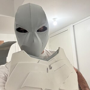 Vengeance Neck Guard Foam PATTERN / TEMPLATE - Etsy