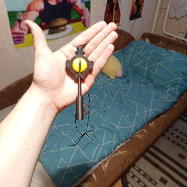 The Owl House Inspired Portal Key Necklace Pendant Accessory - Etsy