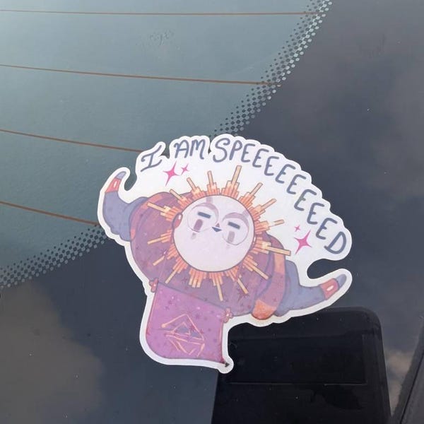 Esquie I Am Speed Vinyl Sticker | Clair Obscur Expedition 33 Inspired ...