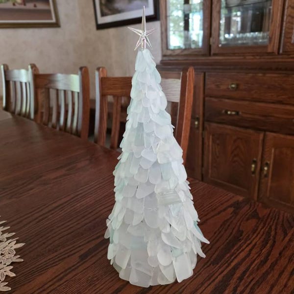 12" Plastic Cone Used to Make Sea Glass Tree Angel Tree Topper - Etsy
