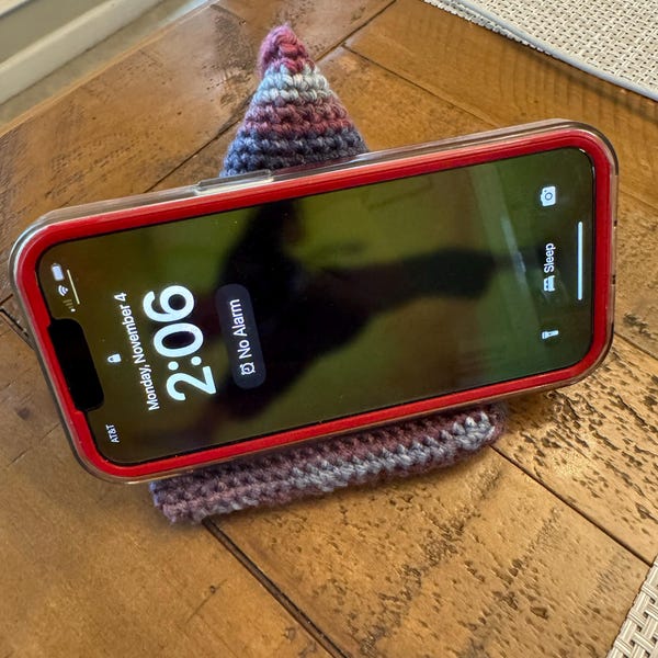 Crochet Pattern for a Phone/tablet Holder Cushion - Etsy