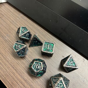 Resin Dice Set / Dungeons and Dragons / Dnd D&d Dice / - Etsy UK
