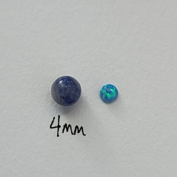 3mm OPAL CABOCHONS - 3mm Opal Cabochon - Choose Your Color - Opal Cab ...