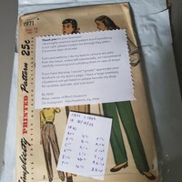 Vintage Ca. 1950 Mccall 8006 Womens Skirt Sewing Pattern-waist 28cut ...