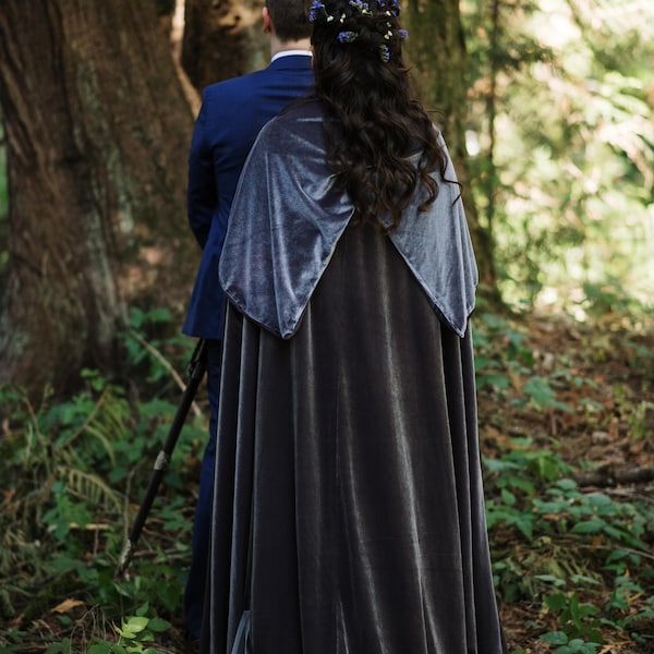Custom: Arwen "requiem" Inspired Cape, Lord of the Rings Cloak Elven ...