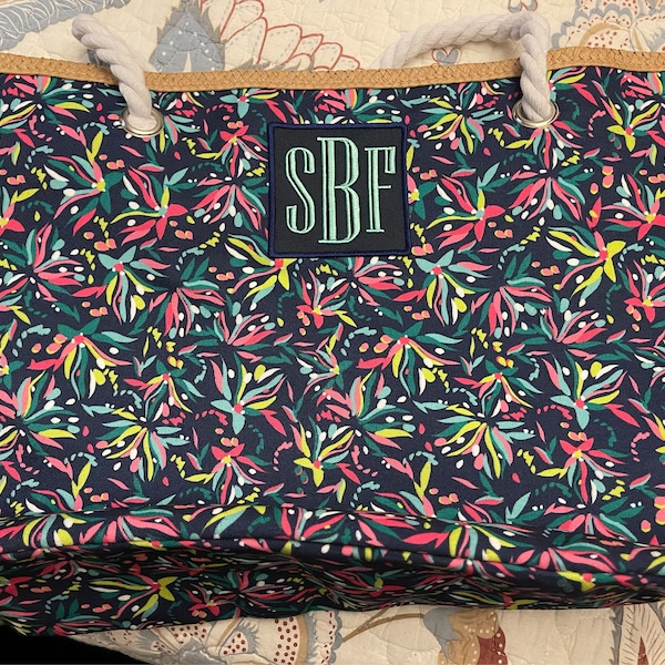Monogram Initial Embroidered Patch, Iron on and Sew on Patch ...