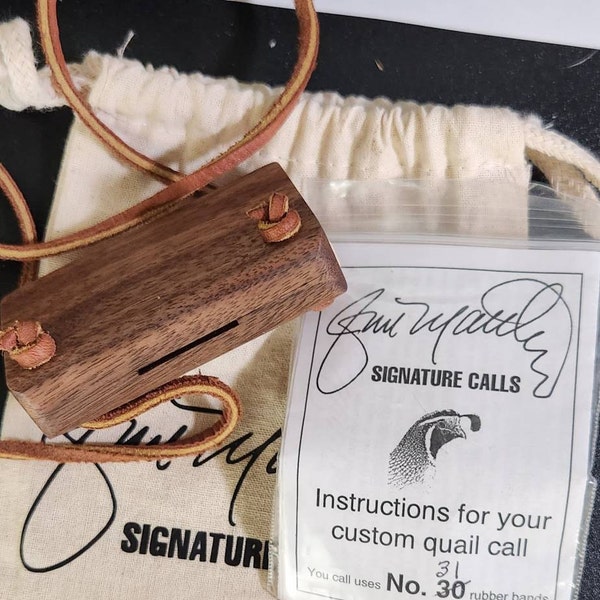 Heirloom Mountain Quail Whistle Call - Etsy