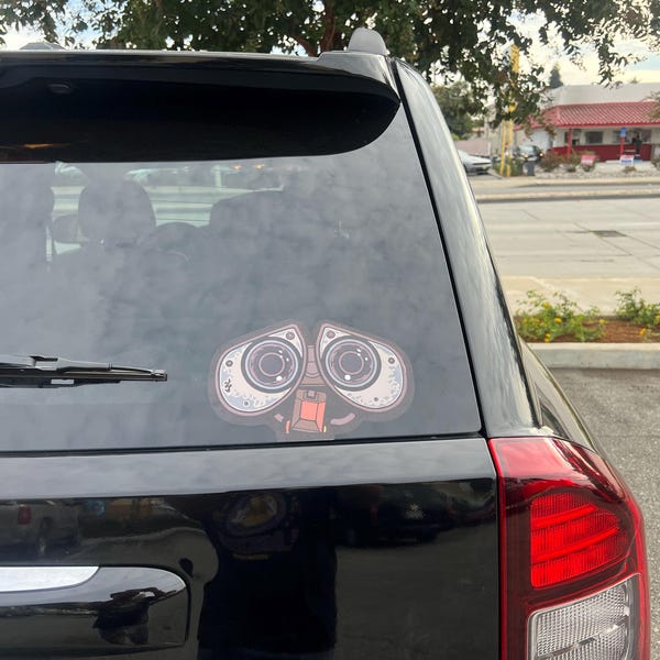 Stick Man Middle Finger Meme Peeker Peeking Car Decals Funny Stickers ...