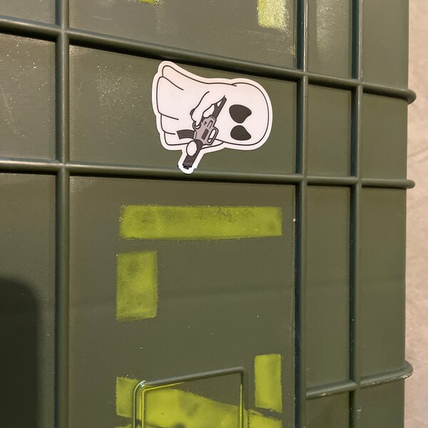 Ghost Gun Sticker - Etsy