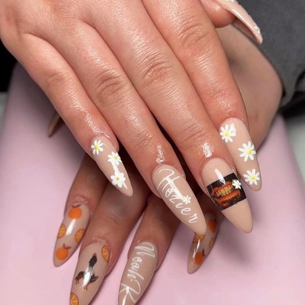 Custom Nail Art Waterslide Decals | Custom Water Decals for Manicure ...