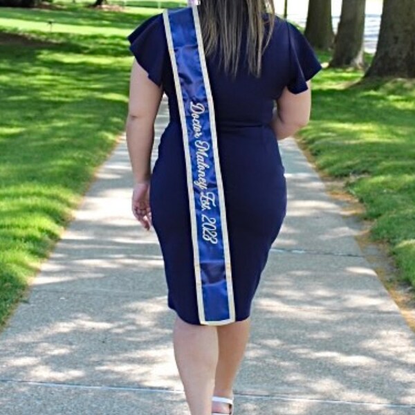 Personalized Embroidery Lace Sash Custom Lace Sash Lace Sash Customize ...