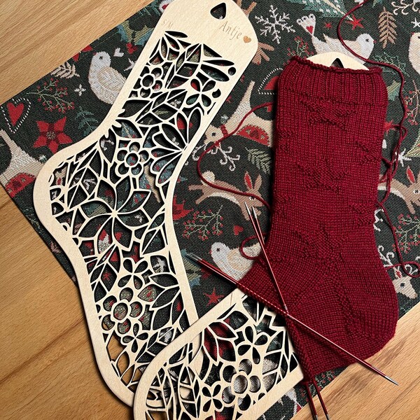 Sock Blockers, Wooden Sock Form, Sock Stretcher, Blocking Hand Knitted ...