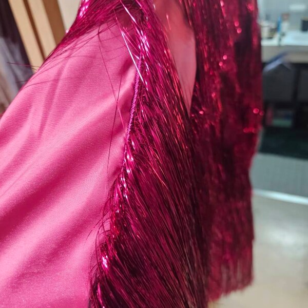 Tinsel Karma Jacket Disco, Rainbow, Hot Pink, Blue, Purple, Gold, Red ...
