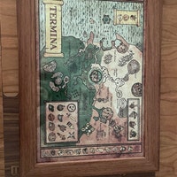 Map of Termina From Legend of Zelda, Majoras Mask - English or Hylian ...