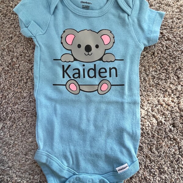 Koala Monogram SVG, Split Monogram Svg, Baby Koala SVG, Cute Koala DXF ...