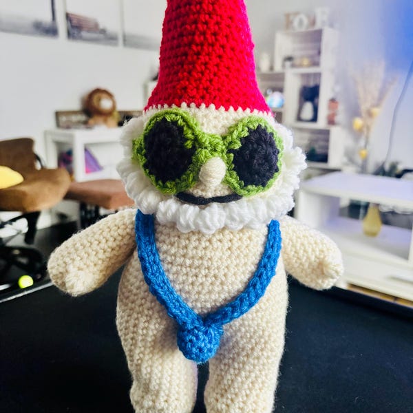 Crochet Pattern: Mankini Gnome - Etsy