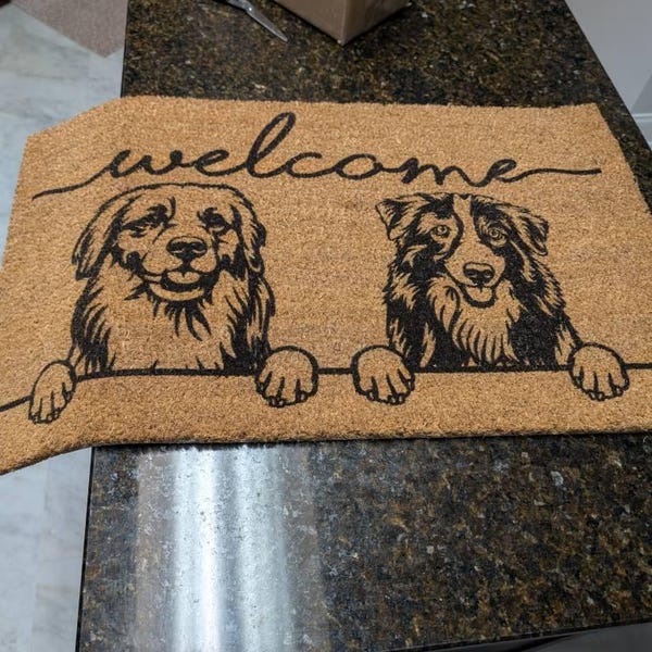 Aztec Pattern Welcome Mat | Tribal Design Doormat | Boho Entrance Rug ...