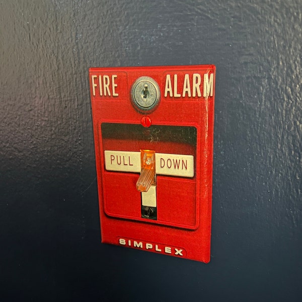 Fire Alarm Light Switch Cover Plate - Etsy
