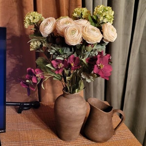 Brown and Beige Textured Ceramic Rustic Vase/pot/bowl - Etsy Canada