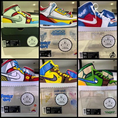 Physical Custom Shoebox Label Design - Etsy