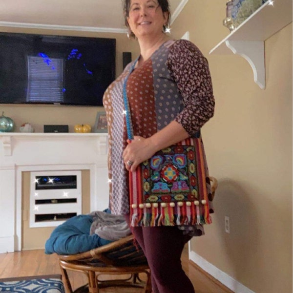 Bohemian Floral Socks | 5 Colors | Teal Blue Green Beige Mustard ...