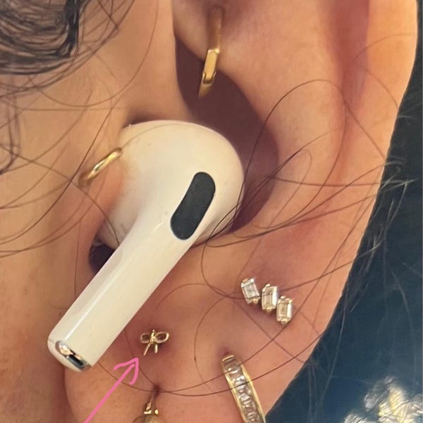 1.5mm Super TINY DISC Threadless Stainless Steel Piercing Tragus ...