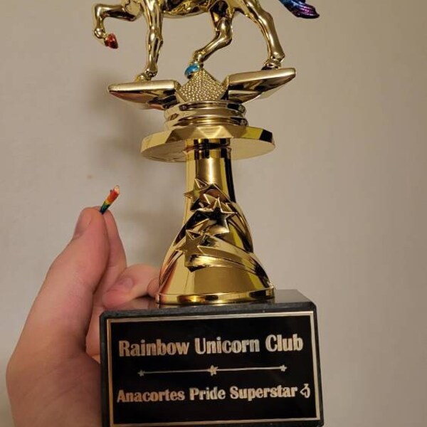 Custom Personalized Bendy Soup Can Food Drive Trophy - Etsy